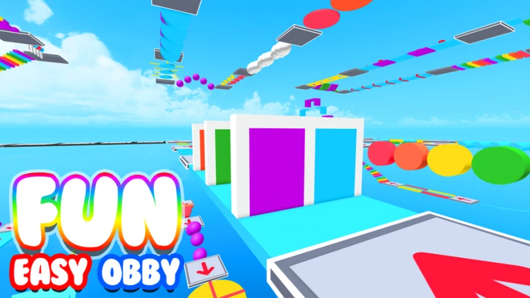 Easy Obby Parkour! - Roblox