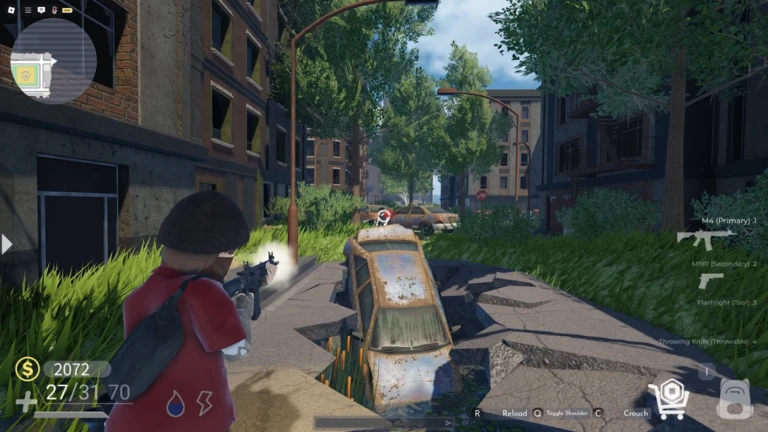 [WAVE SURVIVAL履] 좀비 조심하세요 - Roblox