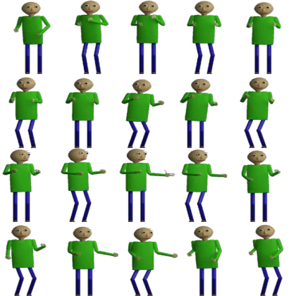 baldi dance sprite-sheet