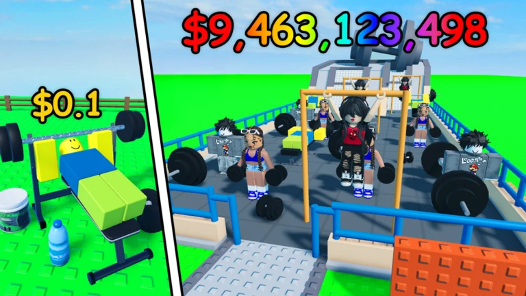 Tumbuhkan GYM | Mainkan di Roblox
