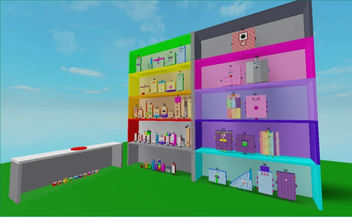 find the numberblocks(35) [season 5 UPD] - Roblox