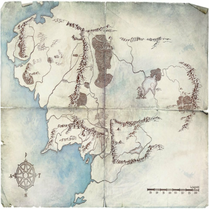 middle earth map