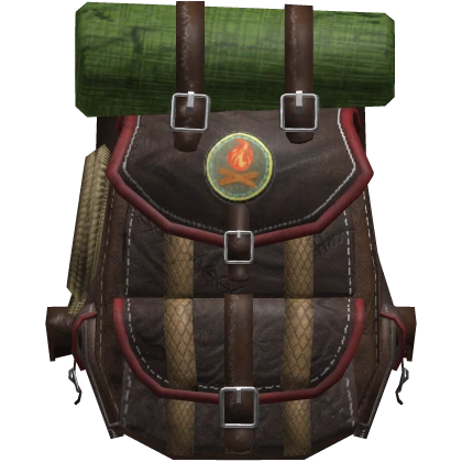 Casual Brown Camping Backpack | Roblox Item - Rolimon's