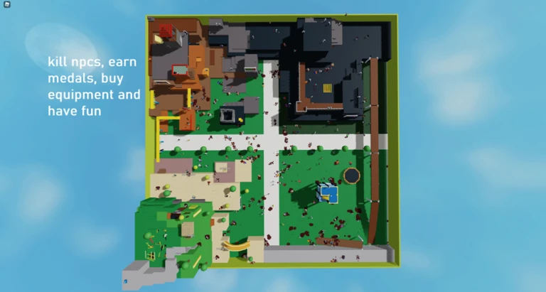 npcs 또는 다른 것을 죽이기 - Roblox