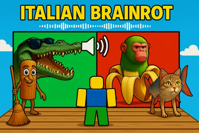 [UPD] Italian Brainrot Challenge - Roblox