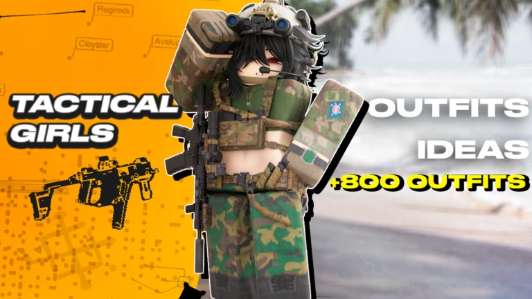 [R6 ♥️] 전술 소녀 의상 아이디어 - Roblox