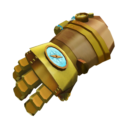 Golden Steampunk Gloves - Roblox