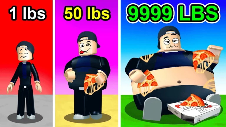 แข่ง Get Fat And Roll - Roblox