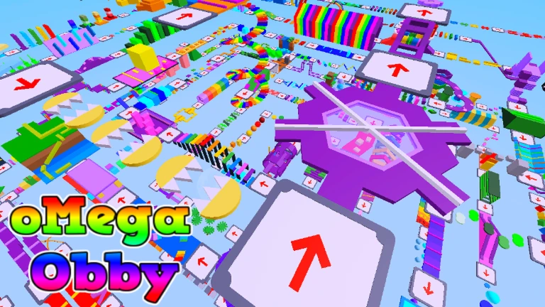 oMega Obby Parkour 550 Stages! | Jouez sur Roblox