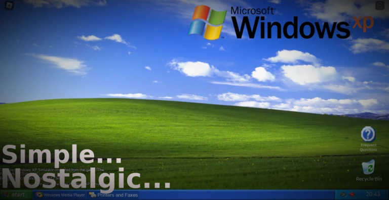 Simulador de Windows XP - Roblox