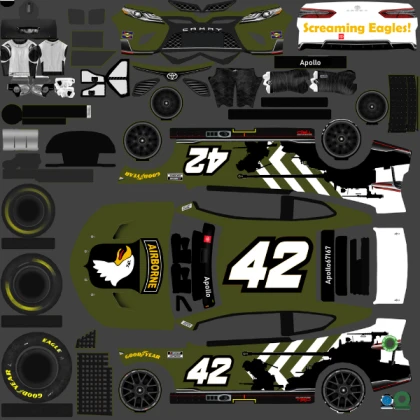 101st Airborne Division Racecar