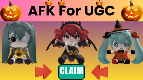 [ Halloween Plushies ] AFK pour UGC - Roblox