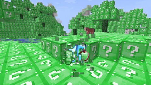 ⛏️ ModdedCraft (EMERALD LUCKY BLOCKS) - Roblox