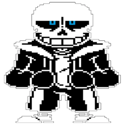 Glitchtale Sans Sprite