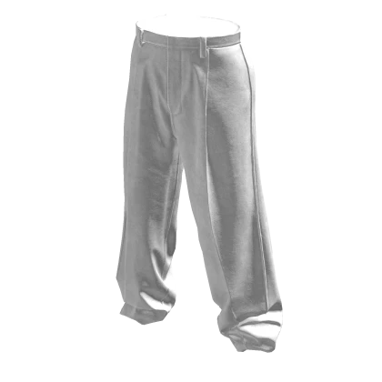 Y2K Retro Pants (White) | Roblox Item - Rolimon's