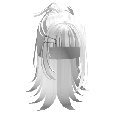 High Fashion Y2K Ponytail (White) | Roblox Item - Rolimon's