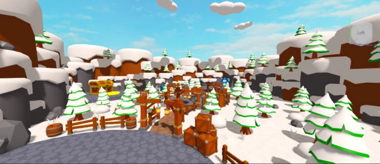 Low Poly Snow Map