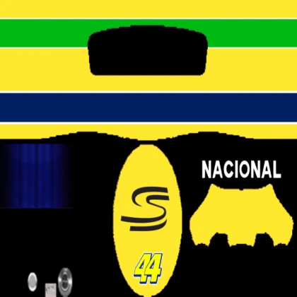 Ayrton Senna Tribute Helmet