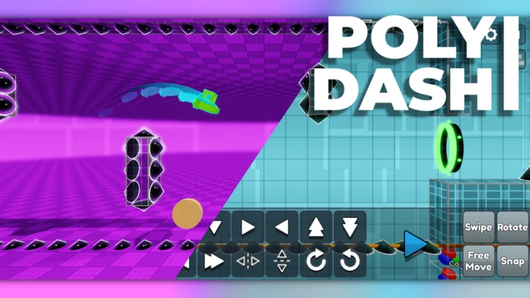 Poly Dash (Geometry Dash) - Roblox