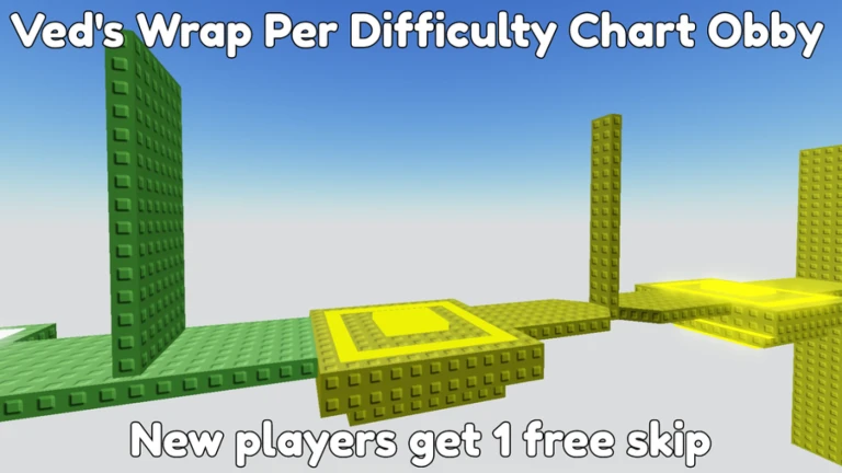 Ved's Wrap Por Difficulty Chart Obby - Roblox