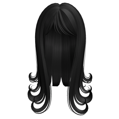 [ GRATIS] Rambut Gadis Curly Bangs - Roblox