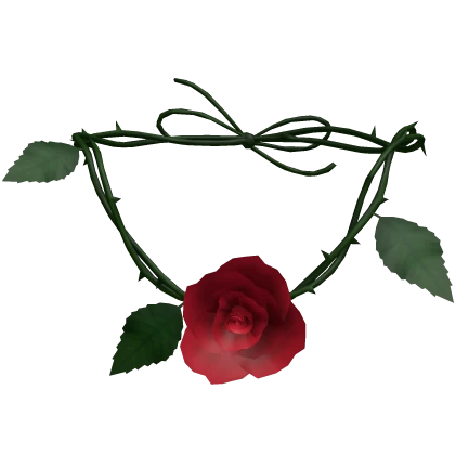 Red Rose Necklace [1.0] | Roblox Item - Rolimon's
