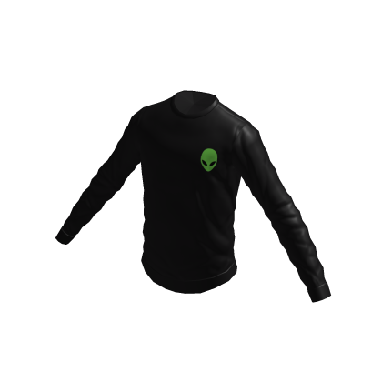 Alien Long Sleeve Shirt - Roblox