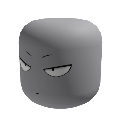 Angry Smug Look Anime Face - Dynamic Head | Roblox Item - Rolimon's
