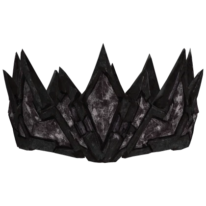 Wealthy Shadow Quartz Lead Gem Crown | Roblox Item - Rolimon's