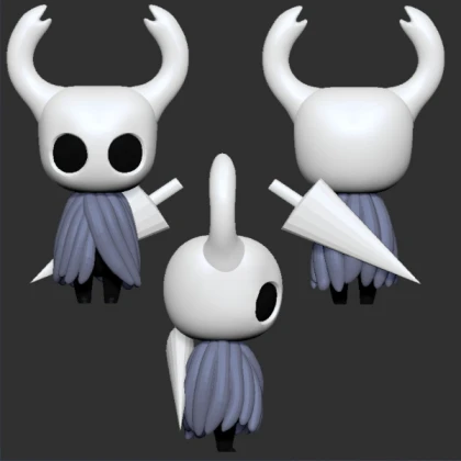 hollow knight - the knight reference