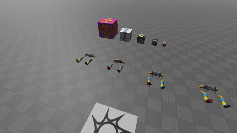 Juego de prueba de un tiempo de juego de Grab Pack poppy - Roblox