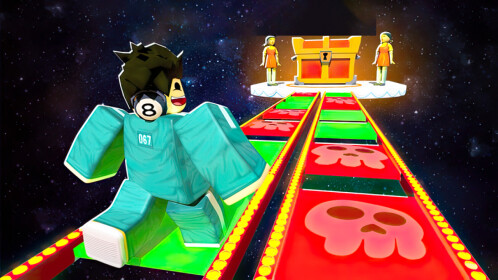 ¡Obby del Puente de Cristal Imposible! (Squid Game) - Roblox