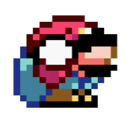Mario duck sprite