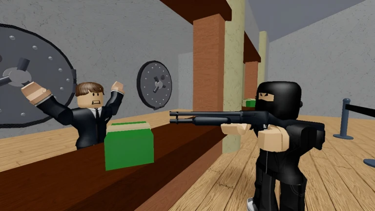 ROB BANK OBBY! - Roblox