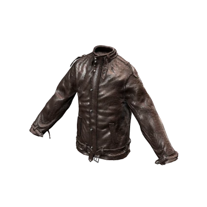 Brown Leather Vintage Officer Jacket | Roblox Item - Rolimon's