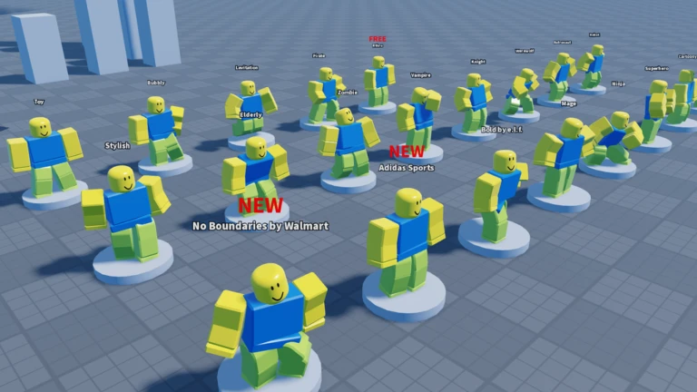 Thử Nghiệm Hoạt Hình [ EMOTES] - Roblox