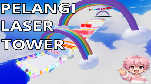 Menara Laser Pelangi | Mainkan di Roblox