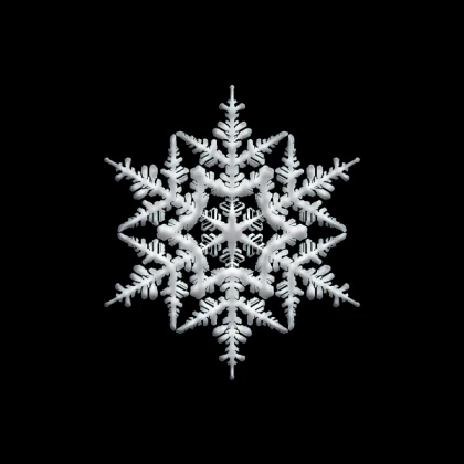 Snow Particles Texture