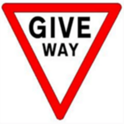 Give Way Sign