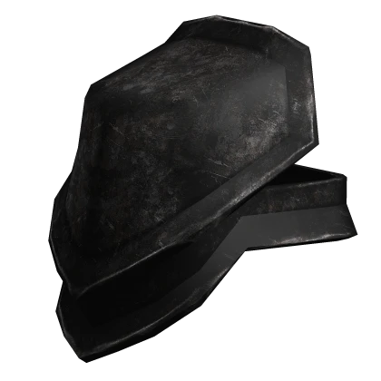 Black Medieval Knight Right Pauldron | Roblox Item - Rolimon's