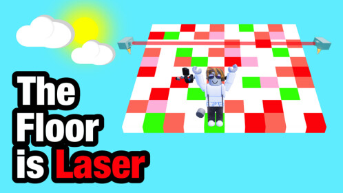 Le plancher est laser - Roblox