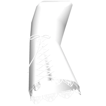 (Right) 3.0 R6 Lace Sleeves White | Roblox Item - Rolimon's