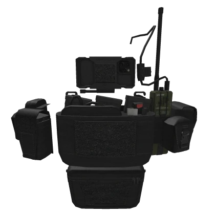 Yastrub Tactical «Heracles» Kit / Setup, Black | Roblox Item - Rolimon's