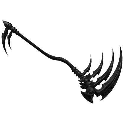 Black Gothic Vampire Scythe | Roblox Item - Rolimon's