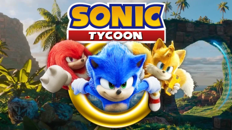 [Sombra de filme!] Sonic Tycoon - Roblox