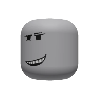 Smug Smirk with Silver Grills - Dynamic Head | Roblox Item - Rolimon's