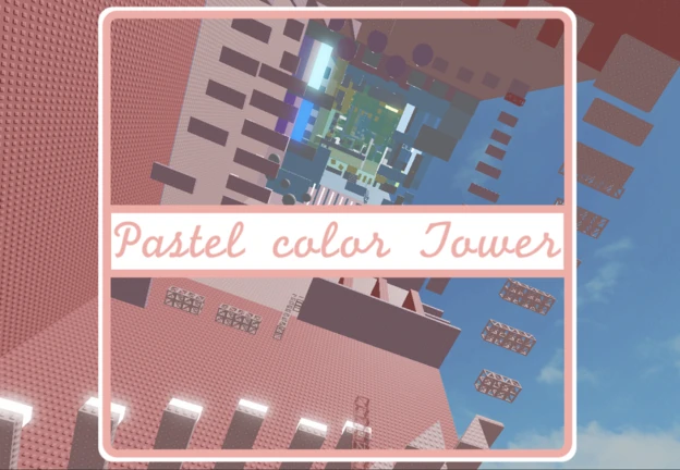 파스텔 컬러 타워 - Roblox