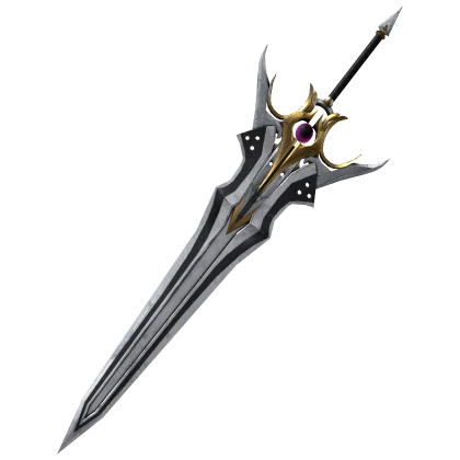 Clear Abyss Sword (Gold and White) | Roblox Item - Rolimon's
