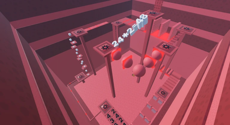 [ ]Obby de matemáticas - Roblox