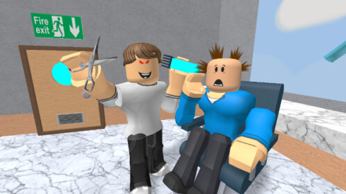 THOÁT KHỎI CỬA HÀNG CẮT TÓC - Roblox